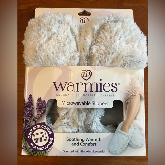 Warmies | Shoes | New In Box Warmies Microwavable Slippers | Poshmark
